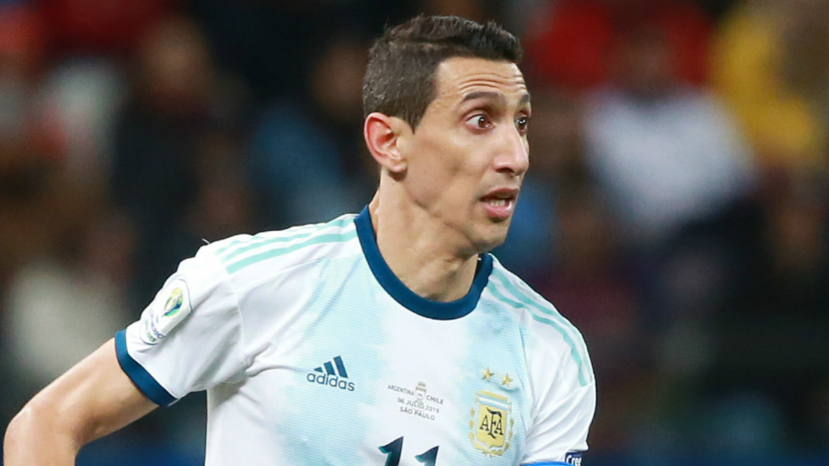 Di María treina e pode ser titular da Argentina contra a Croácia